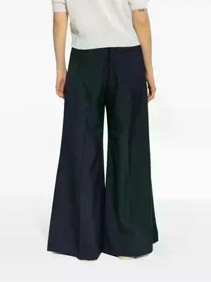 Marni Wide-leg Virgin Wool Trousers