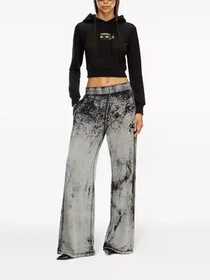 DIESEL® F-slimmy Cropped Drawstring Hoodie