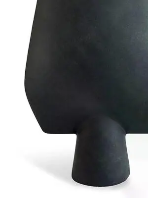 101 COPENHAGEN Hexa Square Sphere Vase - Black