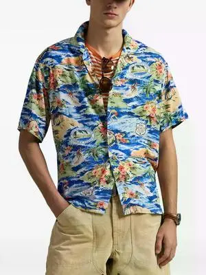 Polo Ralph Lauren Printed Shirt - Blue