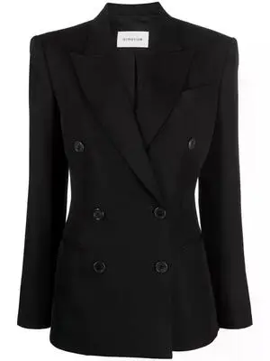 ARMARIUM Myra Double-breasted Wool Blazer