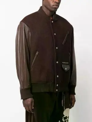 MASTERMIND WORLD Two-tone Bomber Jacket
