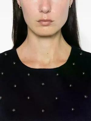 P.a.r.o.s.h Embellished Crewneck Sleeveless Dress