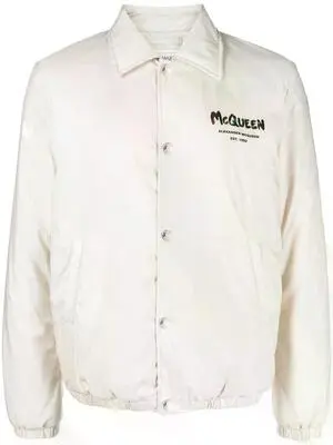 Alexander Mcqueen Collared Jackets For Men