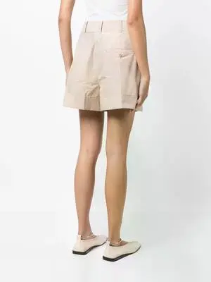 3.1 Phillip Lim Pleat-detail Belted Shorts