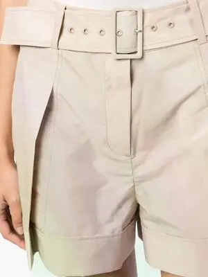 3.1 Phillip Lim Pleat-detail Belted Shorts