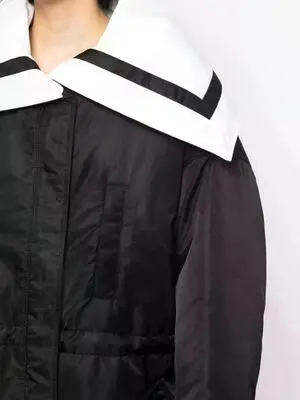 Goen.j Padded Sailor Collar Coat