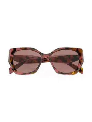 Prada Pr 19zs Oversized Frame Sunglasses