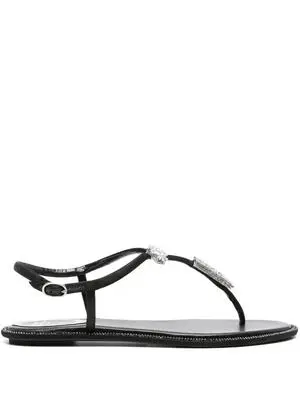 Rene Caovilla Embellished Thong Sandals