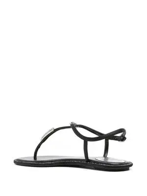 Rene Caovilla Embellished Thong Sandals