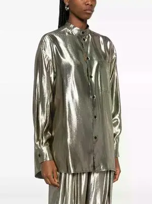 Philosophy Di Lorenzo Serafini Lamé Shirt