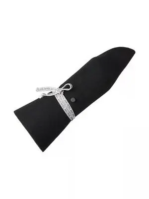 MAISON MICHEL Wool Felt Collapsible Hat - Black