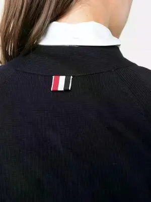 Thom Browne 4-bar Knitted Cardigan