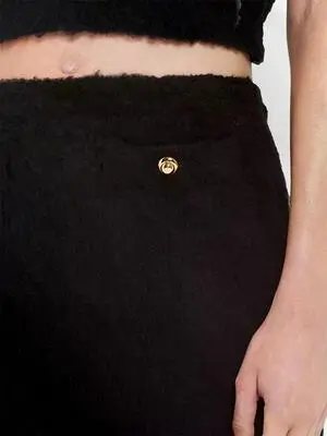 Miu Miu High-waisted Bouclé Miniskirt
