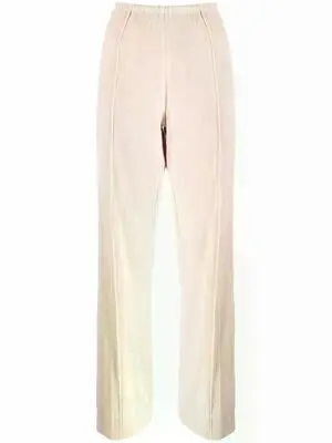 Palm Angels Corduroy Side-stripe Track Pants - Neutrals