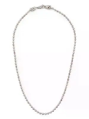 Emanuele Bicocchi Small Beaded Necklace - Silver