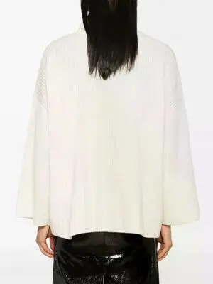 Pinko Burmilla Wool-cashmere Blend Roll Neck Sweater