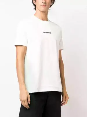 JIL SANDER Logo Print Cotton T-shirt