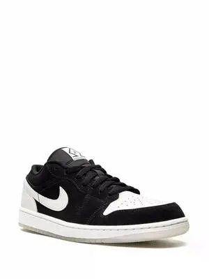 JORDAN Air 1 Low Diamond Sneakers - Black