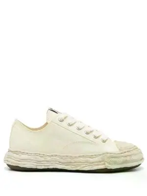 Mihara Yasuhiro Peterson Canvas Lace-up Sneakers - White