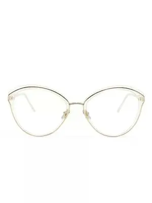 LEISURE SOCIETY Lovelace Cat-eye Frame Glasses - Neutrals