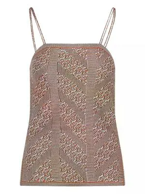 Valentino Garavani Abstract Print Top