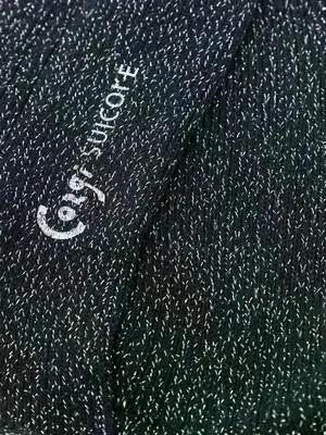 Suicoke Logo Print Ankle Socks - Blue