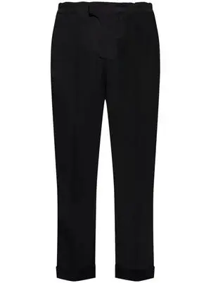 Balmain Wool Trousers - Black