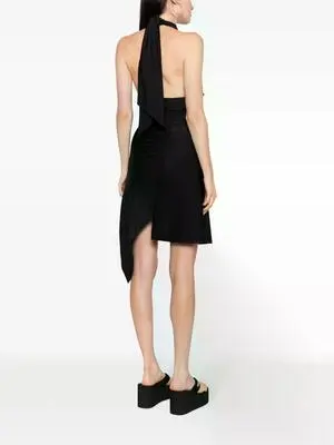 Coperni Racing Halterneck Minidress