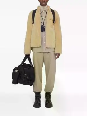 JIL SANDER Virgin Wool Tapered Trousers