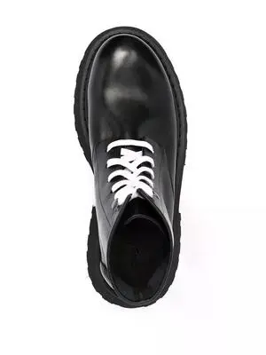 Marsèll Micarro Leather Combat Boots