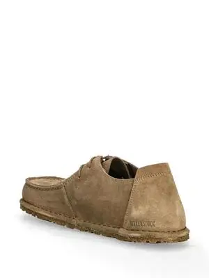 BIRKENSTOCK Suede Lace-up Loafers - Neutrals
