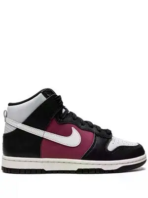 Nike Dunk High "summit White/rosewood" Sneakers - Black