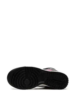 Nike Dunk High "summit White/rosewood" Sneakers - Black