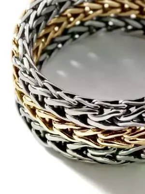 John Hardy 18kt Yellow Gold Classic Chain Ring