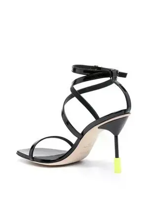 MSGM Patent Leather Sandals