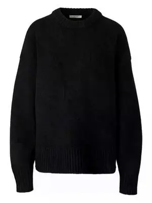 THE ROW Ophelia Roll Neck Sweater - Black