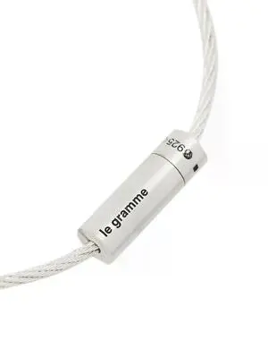 Le Gramme Le 7g Brushed Cable Bracelet