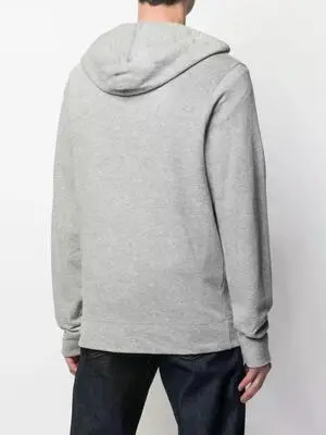 JAMES PERSE Vintage Cotton Zip-front Hoodie