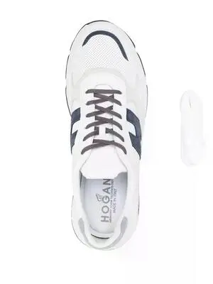 Hogan Panelled Low Top Sneakers