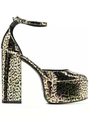 Paris Texas Leopard-print Patent Leather Pumps
