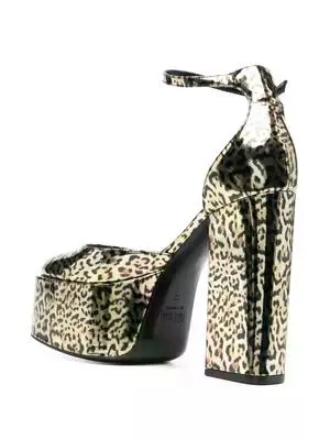 Paris Texas Leopard-print Patent Leather Pumps