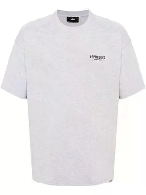 REPRESENT Owners Club Cotton T-shirt - Grey