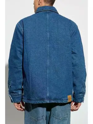 Maison Kitsuné Padded Workwear Denim Jacket