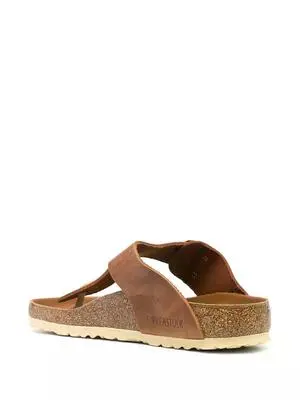 BIRKENSTOCK Gizeh Buckle Sandals - Brown