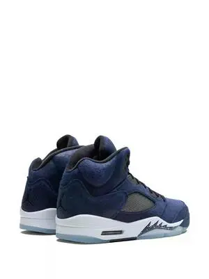 JORDAN Air 5 Georgetown High Top Sneakers - Blue