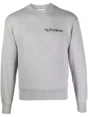Aries No Problemo Print Sweatshirt