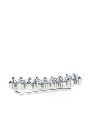 ALINKA 18kt White Gold Diamond Ear Cuff - Silver