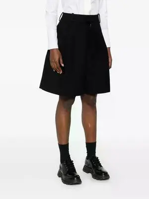 JIL SANDER Double Cotton Shorts