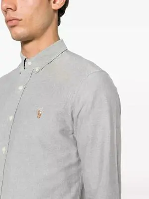Polo Ralph Lauren Polo Pony Cotton Shirt - Grey